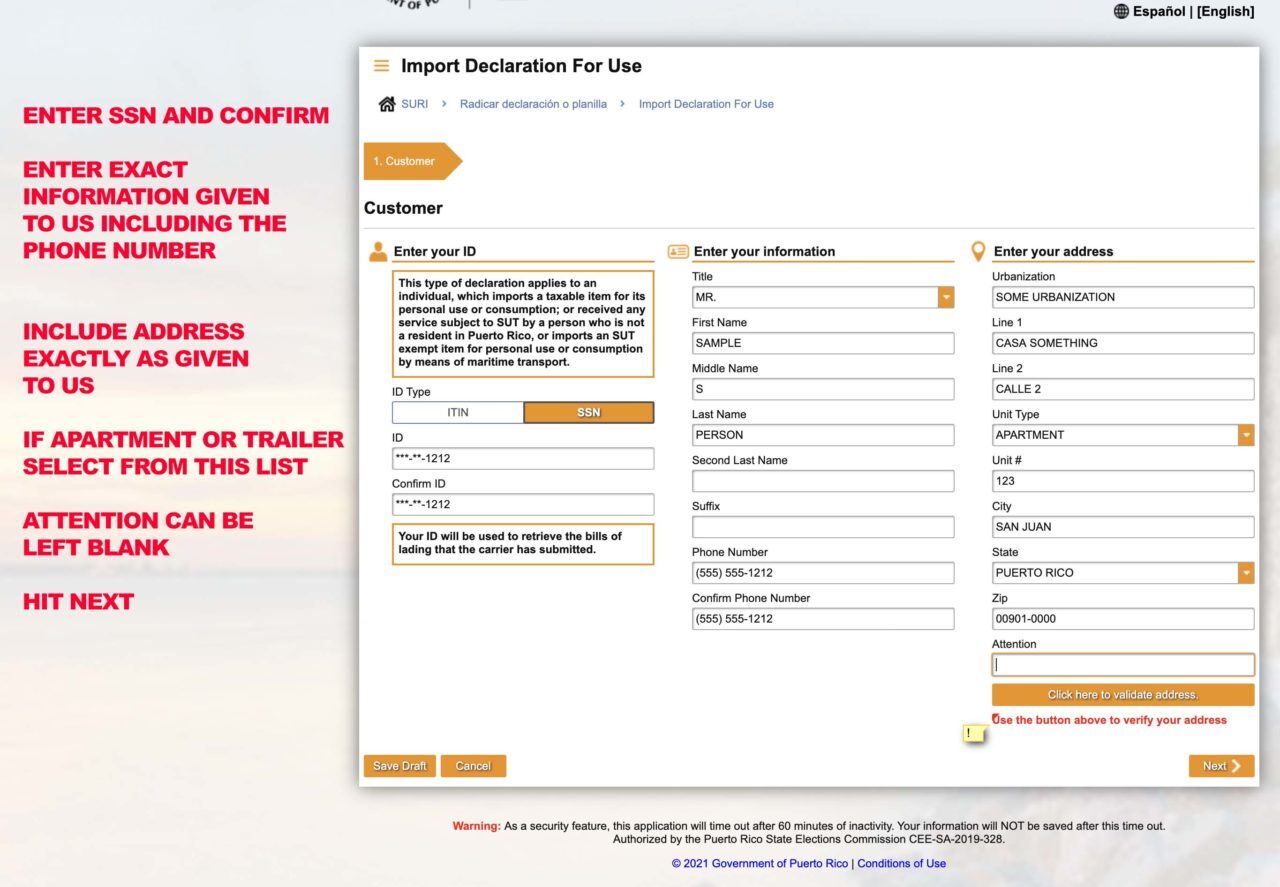 How Do I Pay My Puerto Rico Excise Tax / Import Tax? (With Pictures)